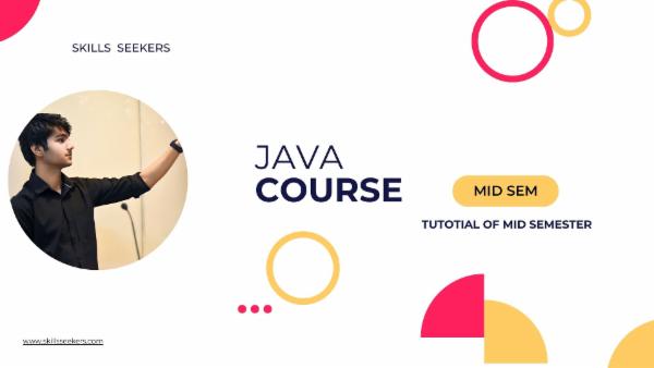 Java Mid Sem Object Oriented Programming Using Java Cset109